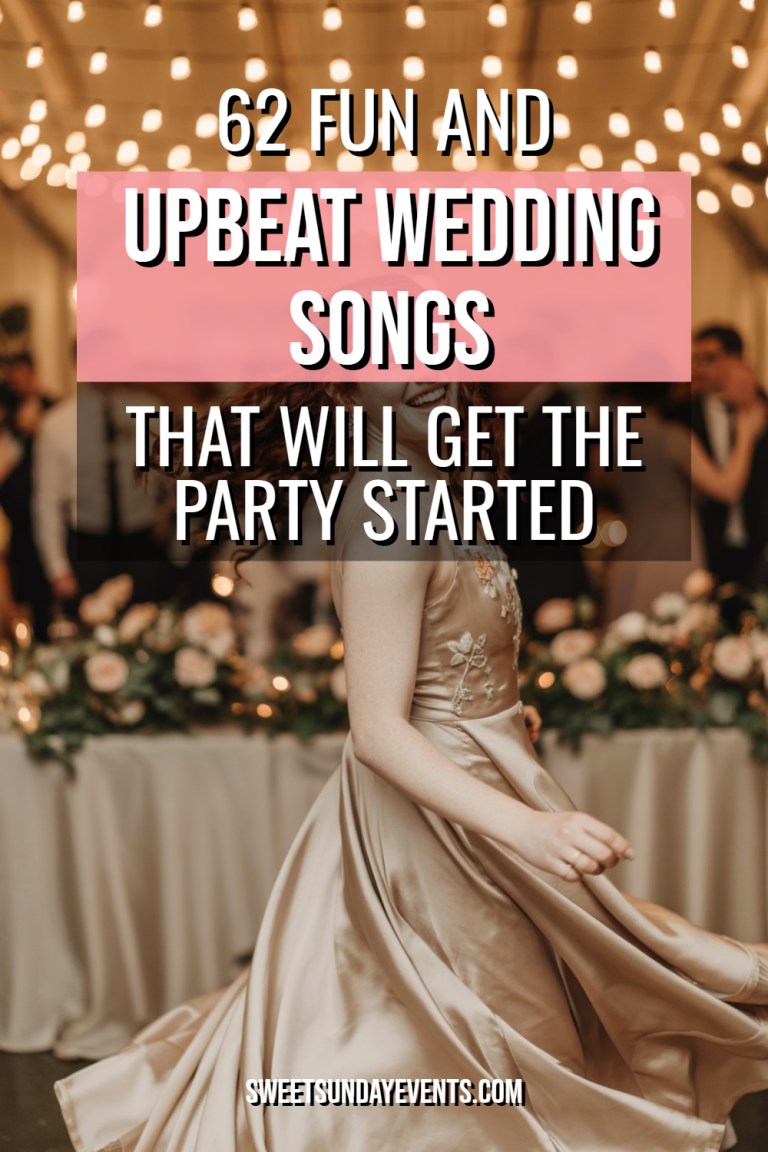 The 62 Upbeat Wedding Songs That Will Get the Party Started
