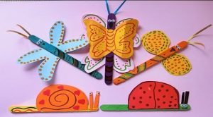 12 Adorable Butterfly Popsicle Stick Crafts