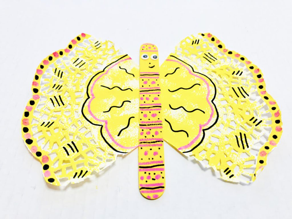 12 Adorable Butterfly Popsicle Stick Crafts